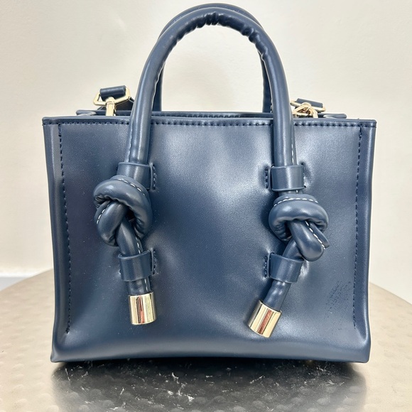 Zara | Bags | Zara Navy Mini Bag | Poshmark